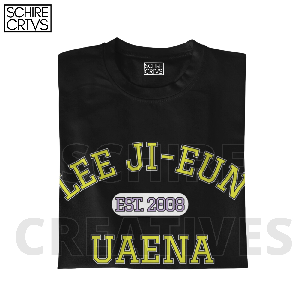IU Lee Ji-eun Uaena University Style Shirt, Kpop Fandom Unisex Shirt ...