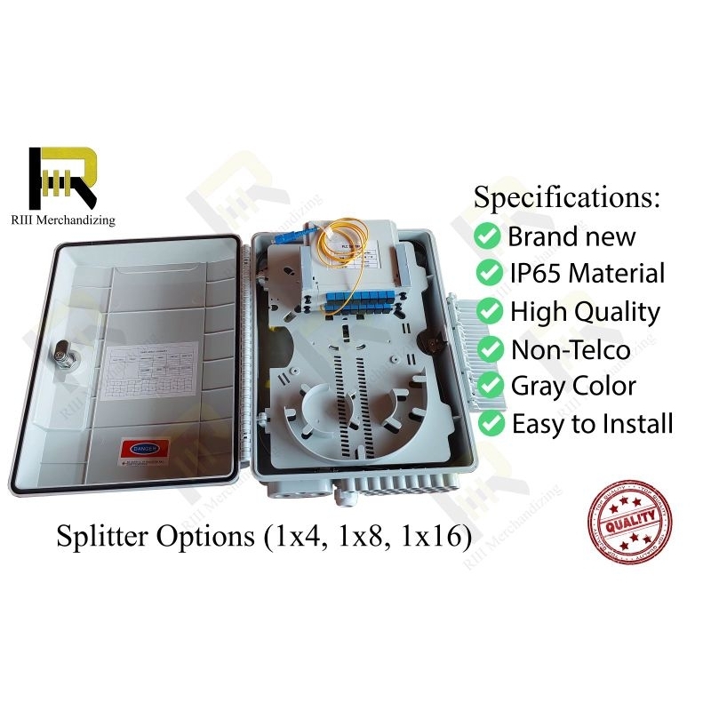 NAP Box, PLC Splitter with Pigtail, Low Loss | Shopee Philippines