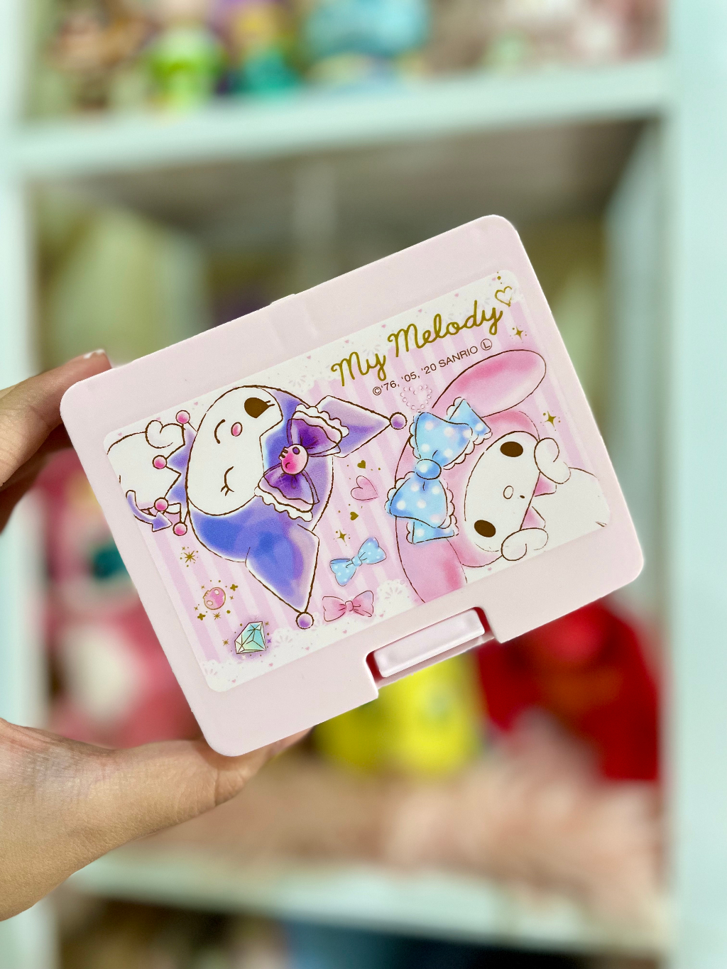 SANRIO KUROMI MY MELODY BOX TYPE DESK CASE (PUSH OPEN) | Shopee Philippines