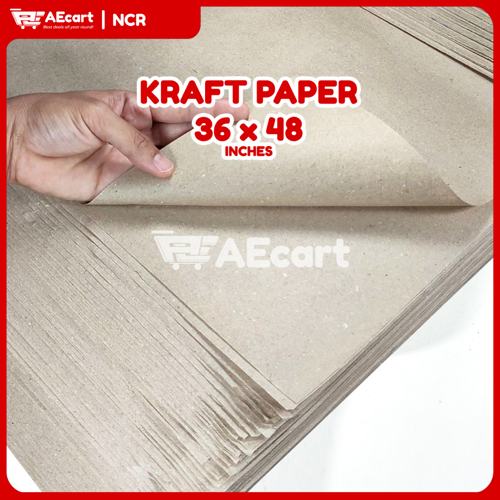 10sheets | 𝐊𝐑𝐀𝐅𝐓 𝐏𝐀𝐏𝐄𝐑 | 36" X 48" | 60gsm 80lbs | FOLDED PACKAGING ...