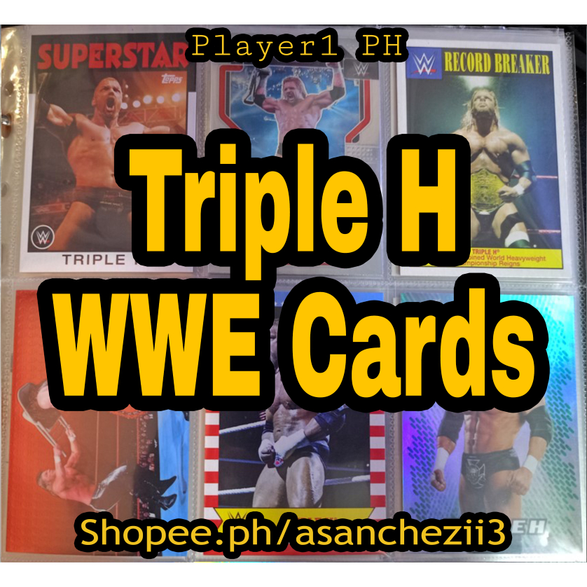 Triple H Wrestling Card | WWE | Check Variation | Instant Collection ...
