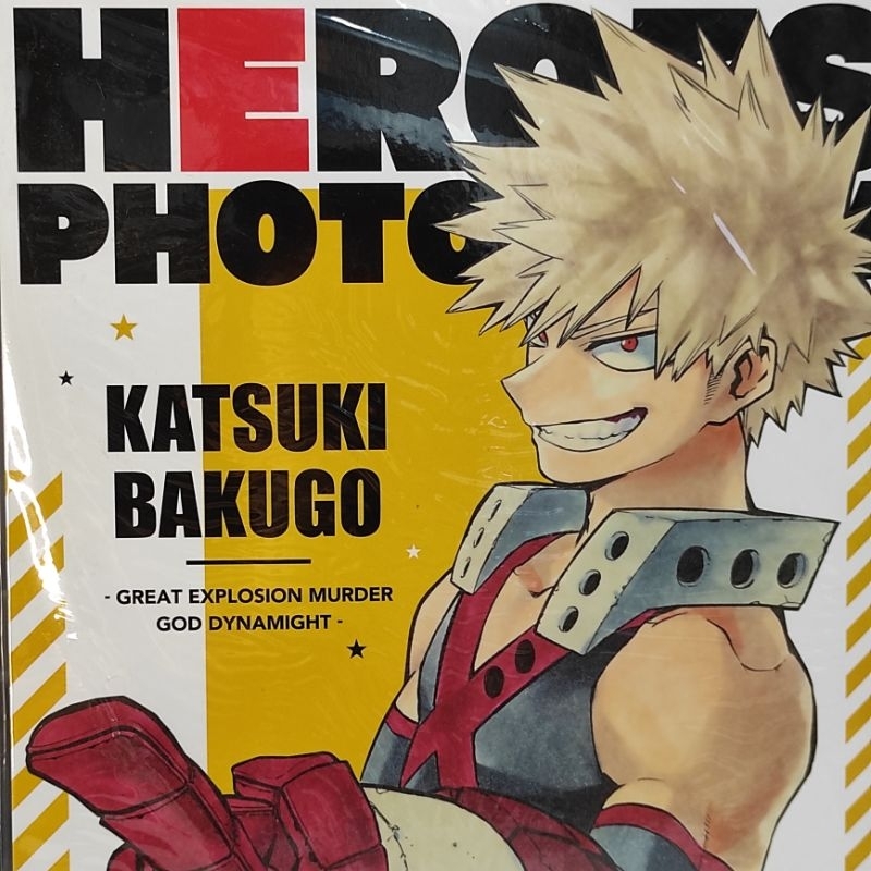 My Hero Academia - Heroes Photobook ~ Katsuki Bakugo | Shopee Philippines