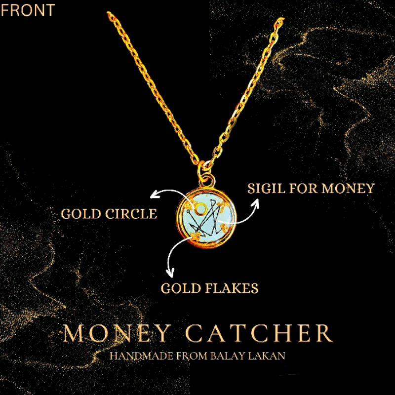 (ALLOY) MONEY CATCHER NECKLACE 100% HANDMADE BLESSED AND RITUALIZED ...