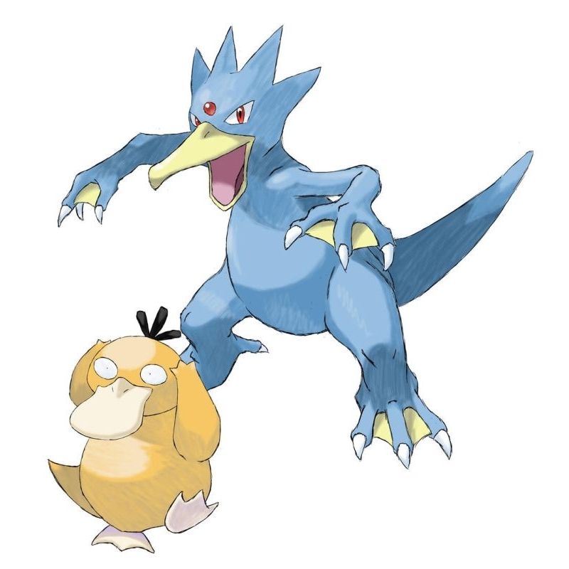 Psyduck & Golduck Pokemon Cards TCG (1st Gen Pokemon) | Shopee Philippines