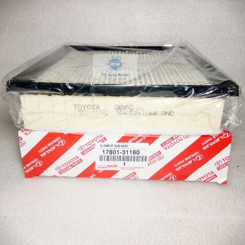 Air Filter 17801-31160 for Toyota Hiace Commuter/ GL Grandia 2019-Up ...