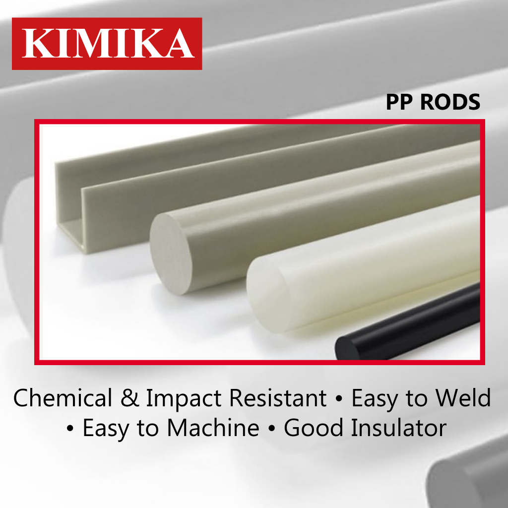 Polypropylene Rod Beige size 10mm diameter x 1 meter L PP Rod Beige ...