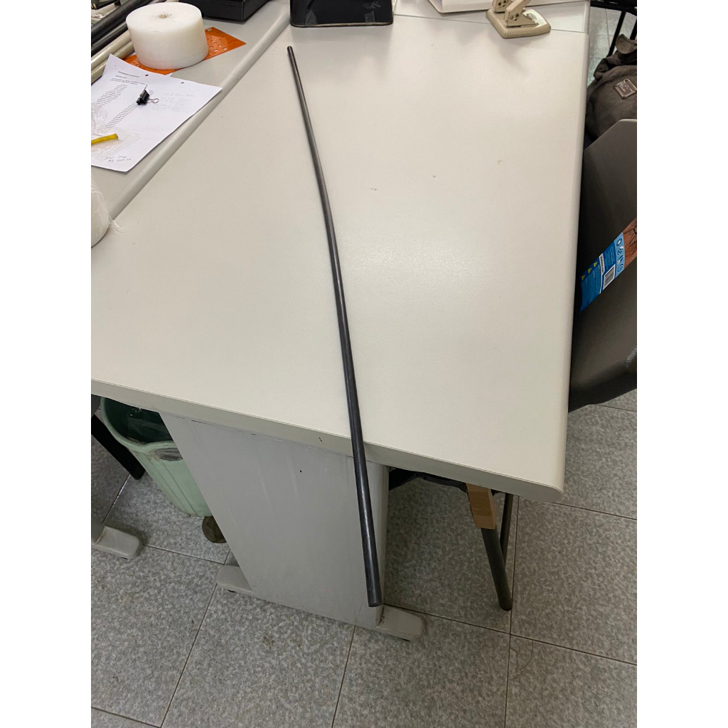 Polypropylene Rod Black size 10mm diameter x 1 meter L PP Rod Black ...