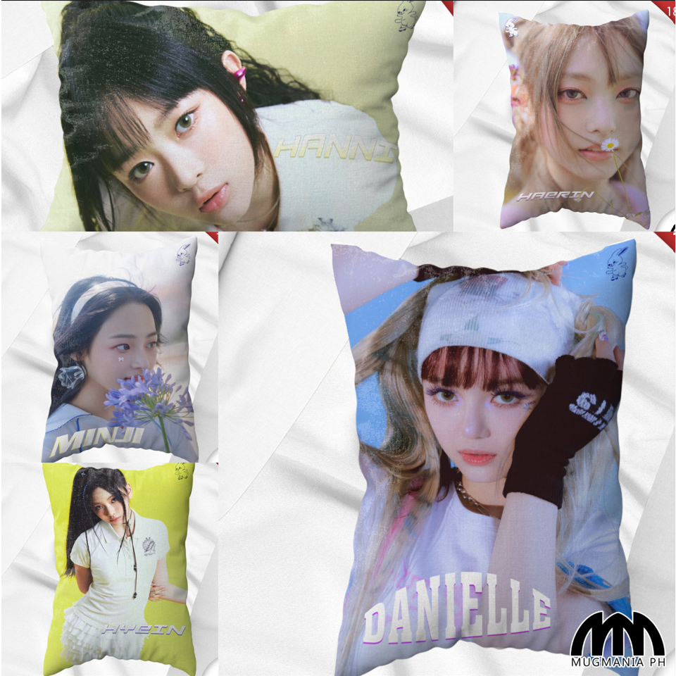 XL Pillows - Biggest Size New Jeans Members Merch Pillows - 18x28 ...