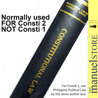 Cruz (2024) - Constitutional Law - by Isagani & Carlo - Bill of Rights - Consti 2 II | Shopee ...
