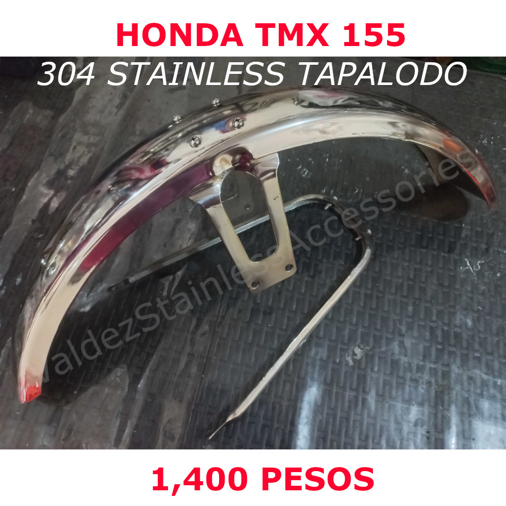 HONDA TMX 155, 304 Stainless Tapalodo Harap, 304 1,400 pesos, Fender ...