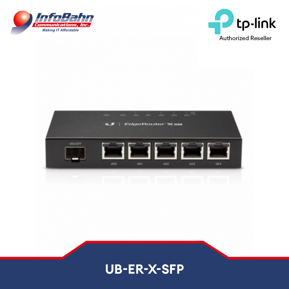 Ubiquiti Networks Edgerouter X Sfp Switch Er Infobahn | Shopee Philippines