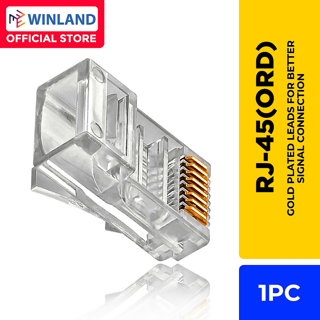 WINLAND RJ45 8Pins Connector Ordinary Network modular Ethernet cable ...