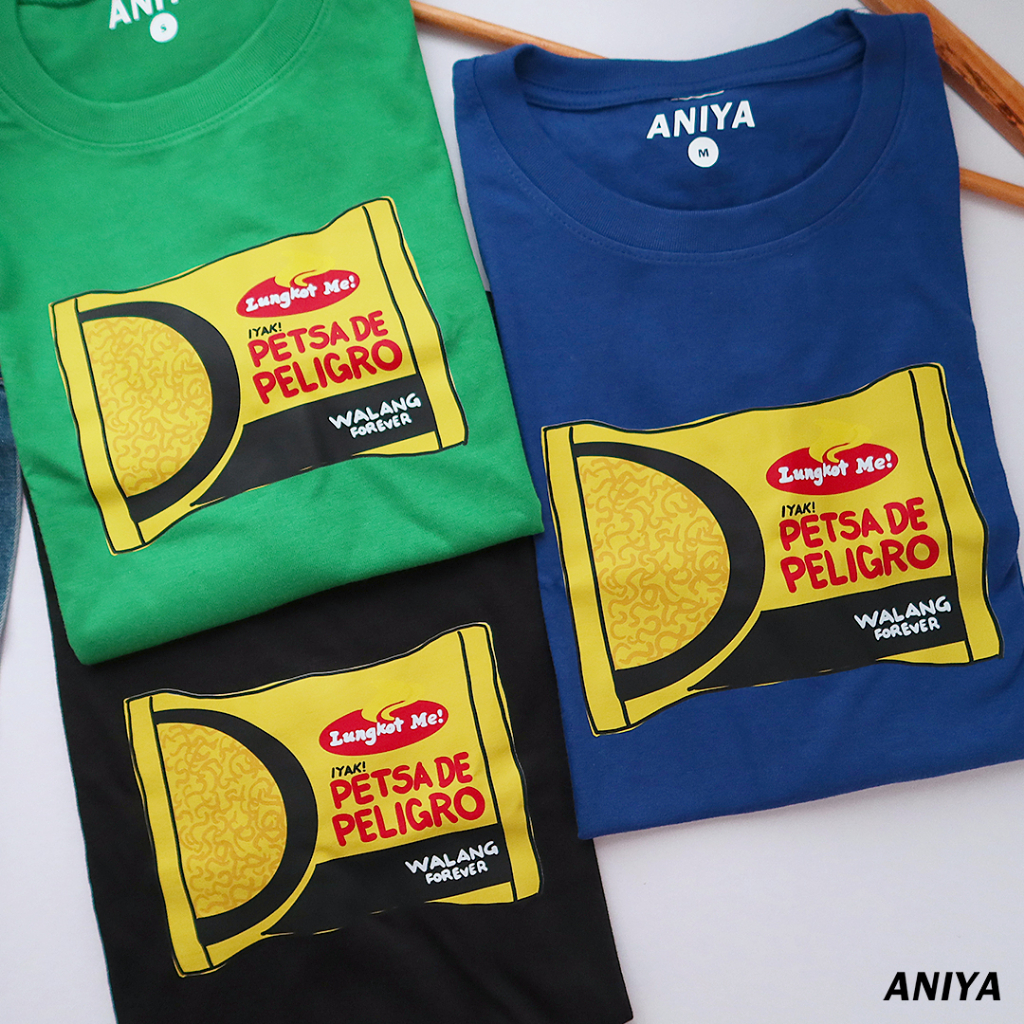 ANIYA CLOTHING Petsa De Peligro Pancit Canton Unisex Shirt Men's Women ...