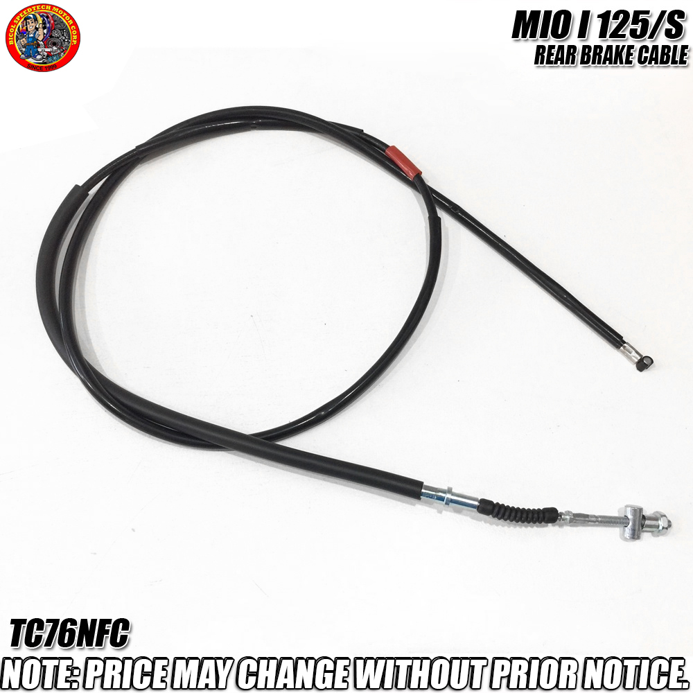 MIO I 125/S REAR BRAKE CABLE GENUINE (TC76NFC) | Shopee Philippines