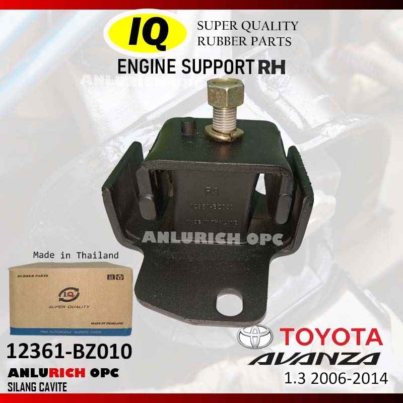 IQ ENGINE SUPPORT (RH) for TOYOTA AVANZA 1.3 2006-2014 pn: 12361-BZ010 ...