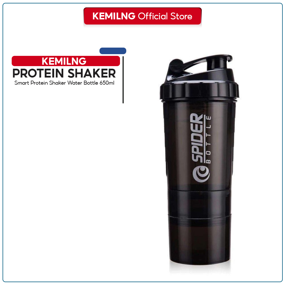 Kemilng Smart Protein Shaker Water Bottle 500ml | Shopee Philippines