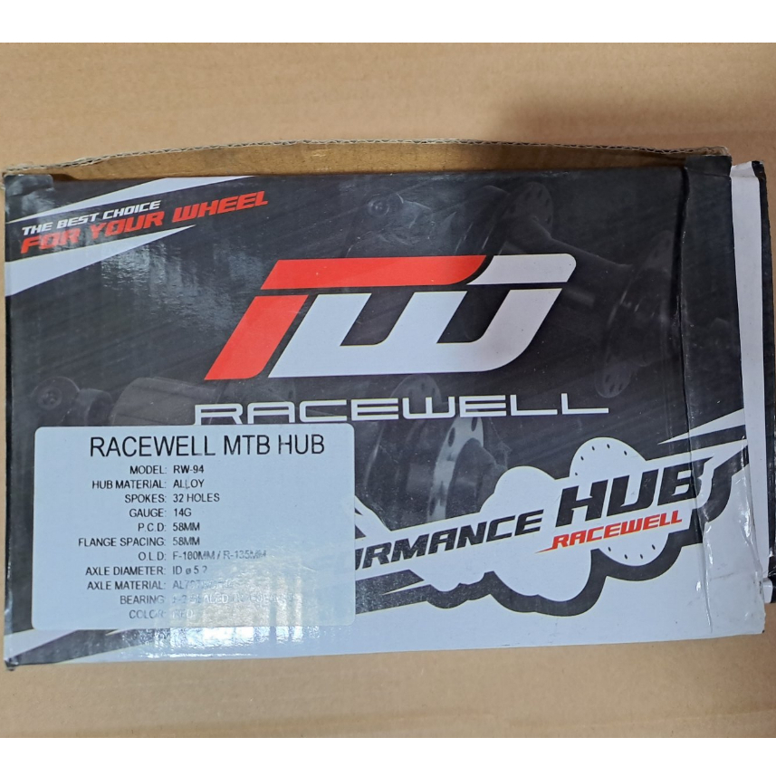 RACEWELL MTB HUBS QR! | Shopee Philippines