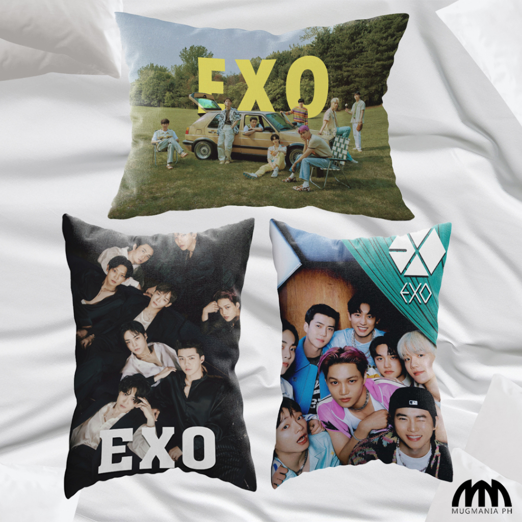 EXO Merch - Small, Medium, Large Pillows - EXO Merch Pillows (Available ...