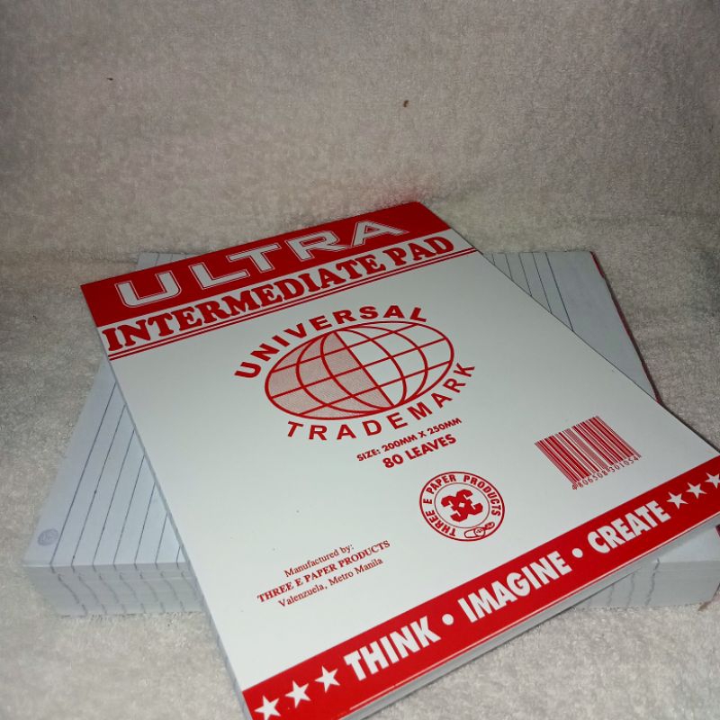 pad papers bundle 10pcs (intermediate pad,1/4 quiz pad, 1/2 crosswise ...