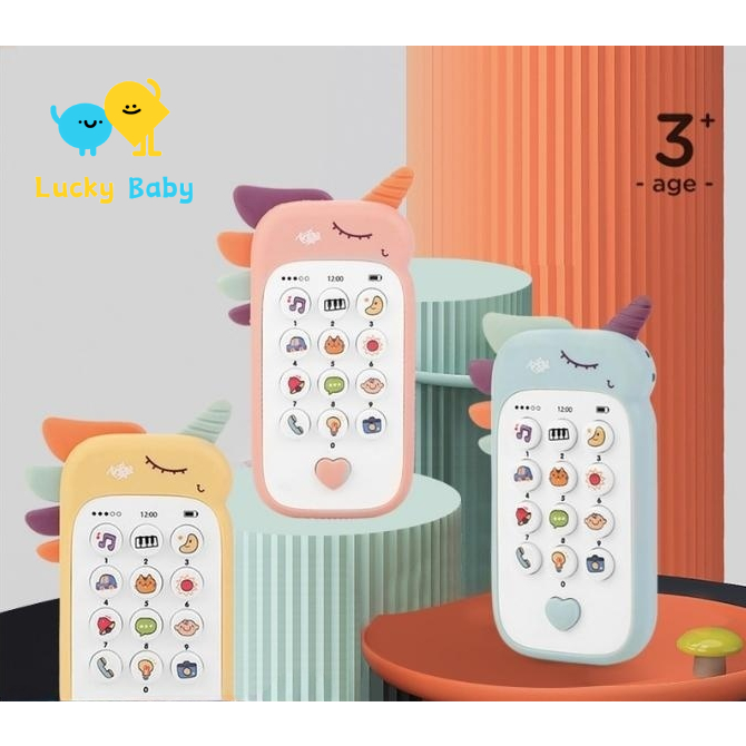 Simulation Children's Toys Mobile Phone Kids Educational Touch Screen ...