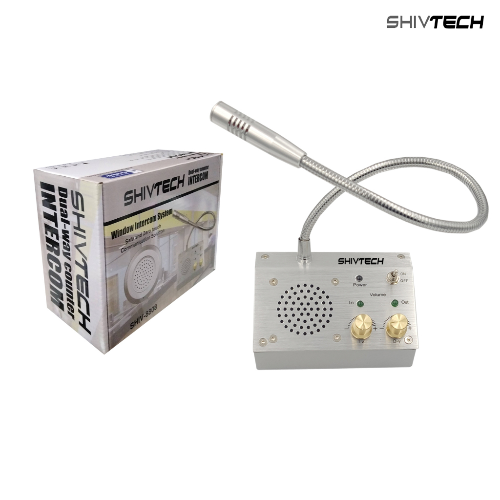 Shivtech SHIV-8808 Dual way Counter Intercom | Shopee Philippines