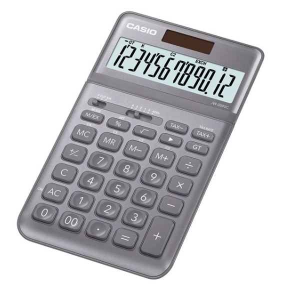 CASIO 12-Digit Calculator w/ Solar JW-200SC ORIGINAL | Shopee Philippines