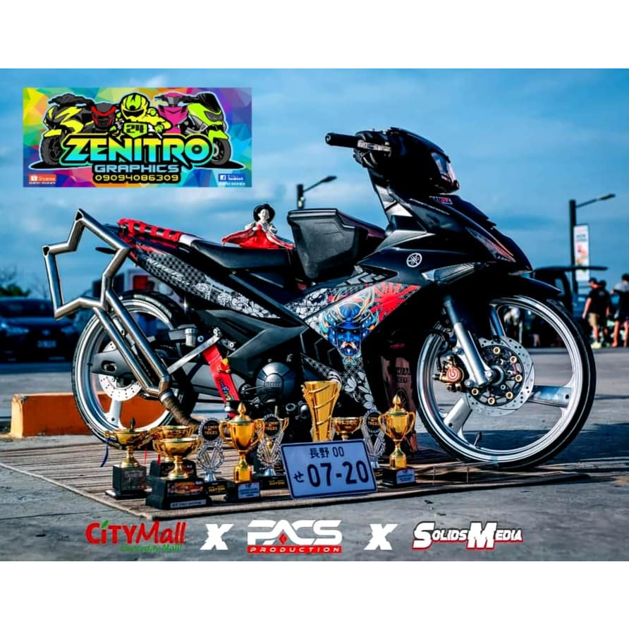 JDM Japan Concept Decals for Sniper 150 Version 1 and Version 2 ...