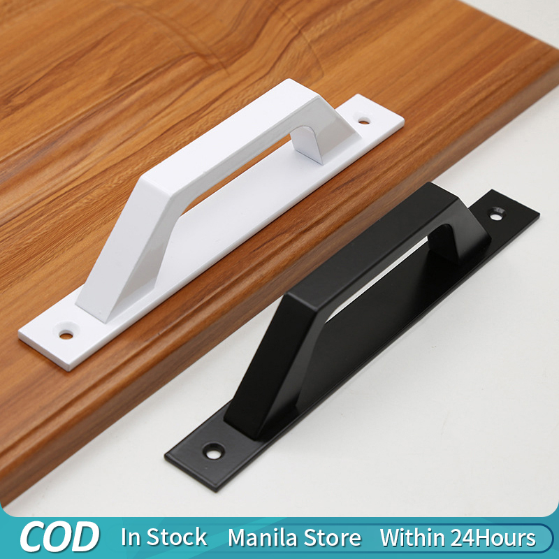 Sliding Barn Door Handle 20cm Hole Center Solid Steel Furniture Door ...