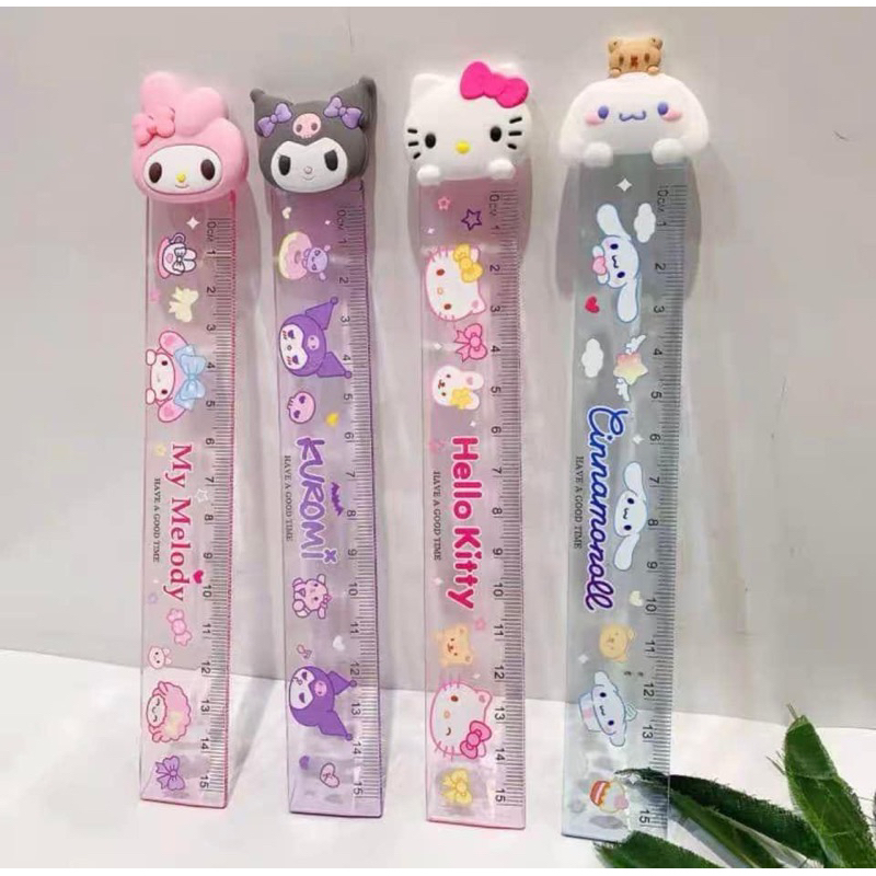 1pc ruler cute cartoon plastic ruler elementary school students 15cm ...