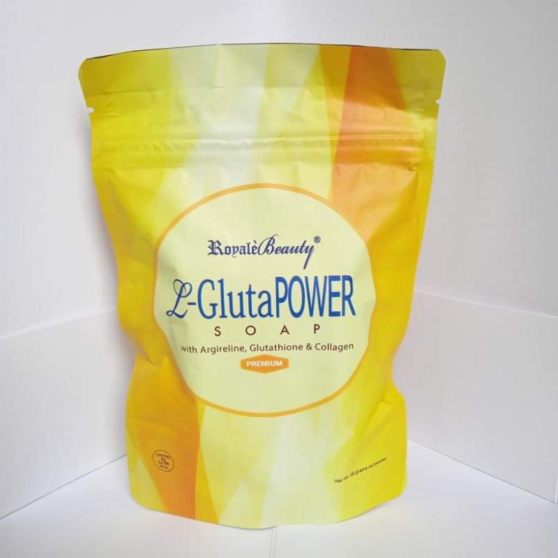 Royale L-Gluta anti ageing soap Power Facial Soap PREMIUM yellow ...