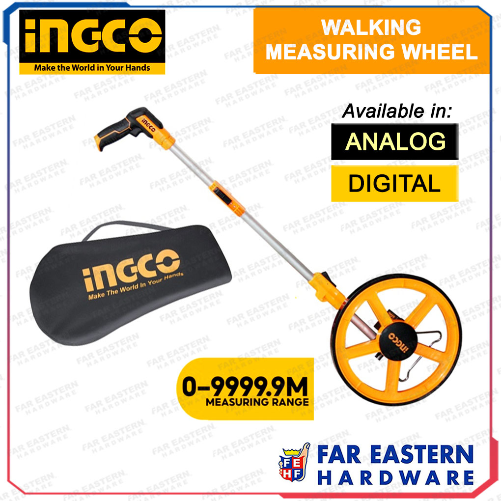 INGCO Walking Measure Measuring Wheel Digital | Analog INHT | Shopee ...