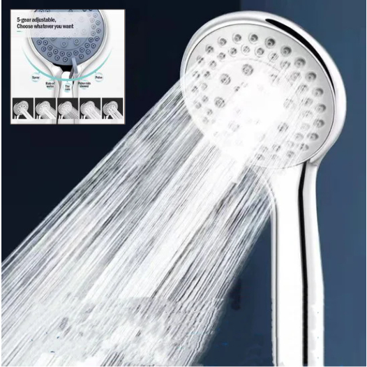 Uranus High Pressure Handheld Shower Head Set With 5-adjustable gear ...