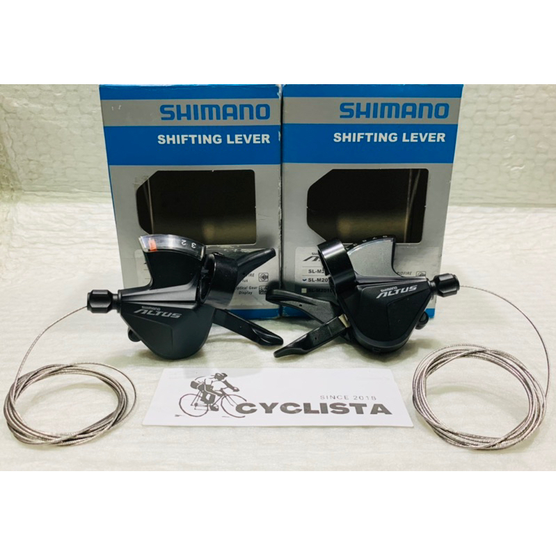 SHIMANO ALTUS SL-M2010-L/R 3X9 Speed Left/Right Shifter | Shopee ...