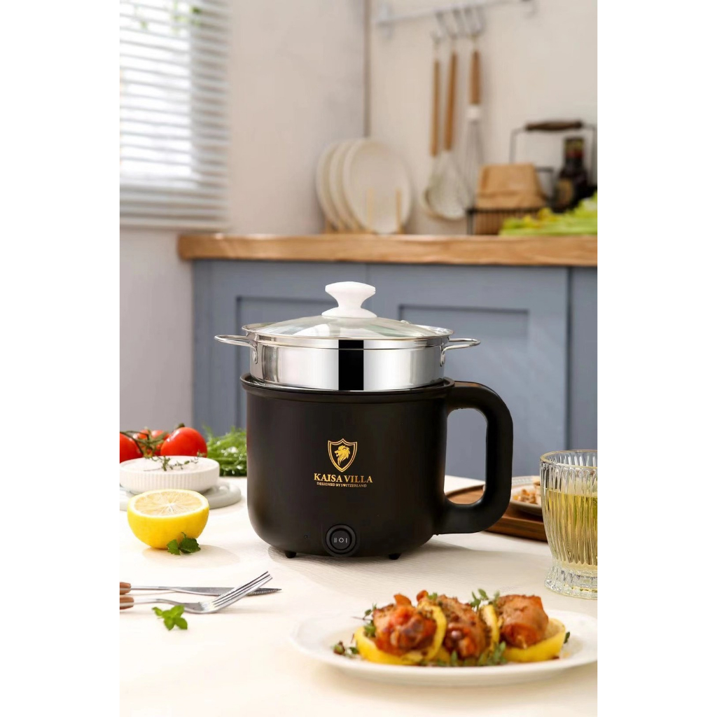 KAISA VILLA Electric Steamer Multi 3 Layer Rice Cooker With Stainless ...