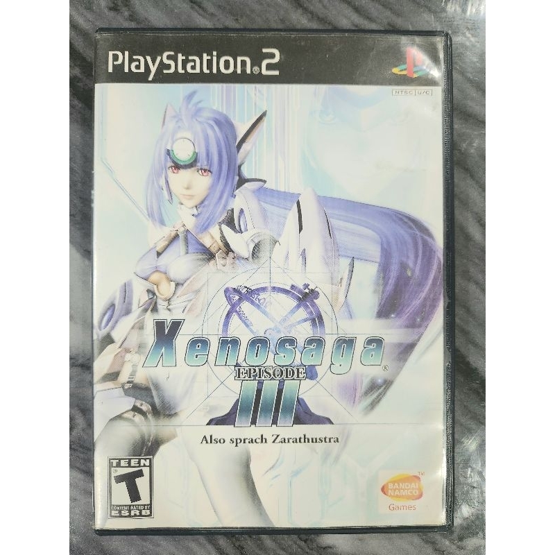 Xenosaga Episode 3 (Complete) Rare and Authentic PS2 Playstation 2 ...