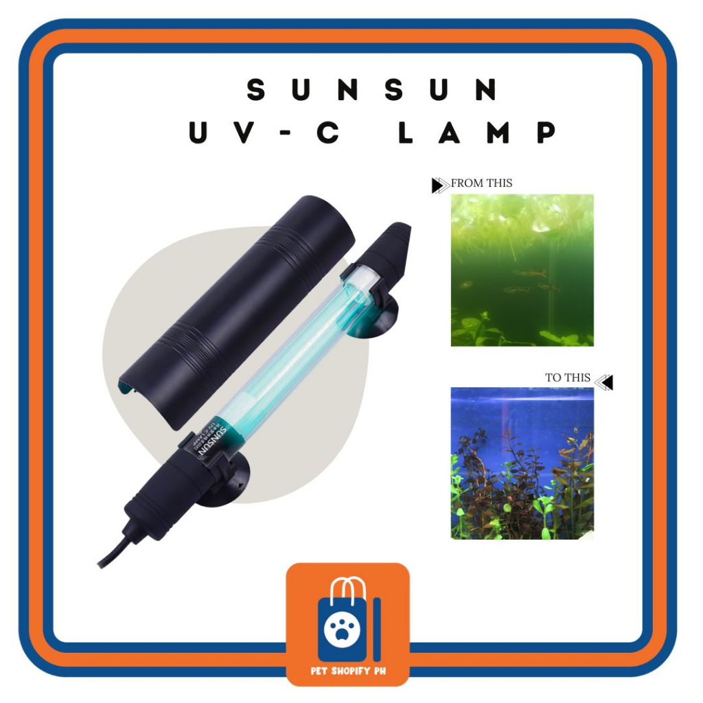 Sunsun UV-C Lamp Ultraviolet Lamp | Shopee Philippines