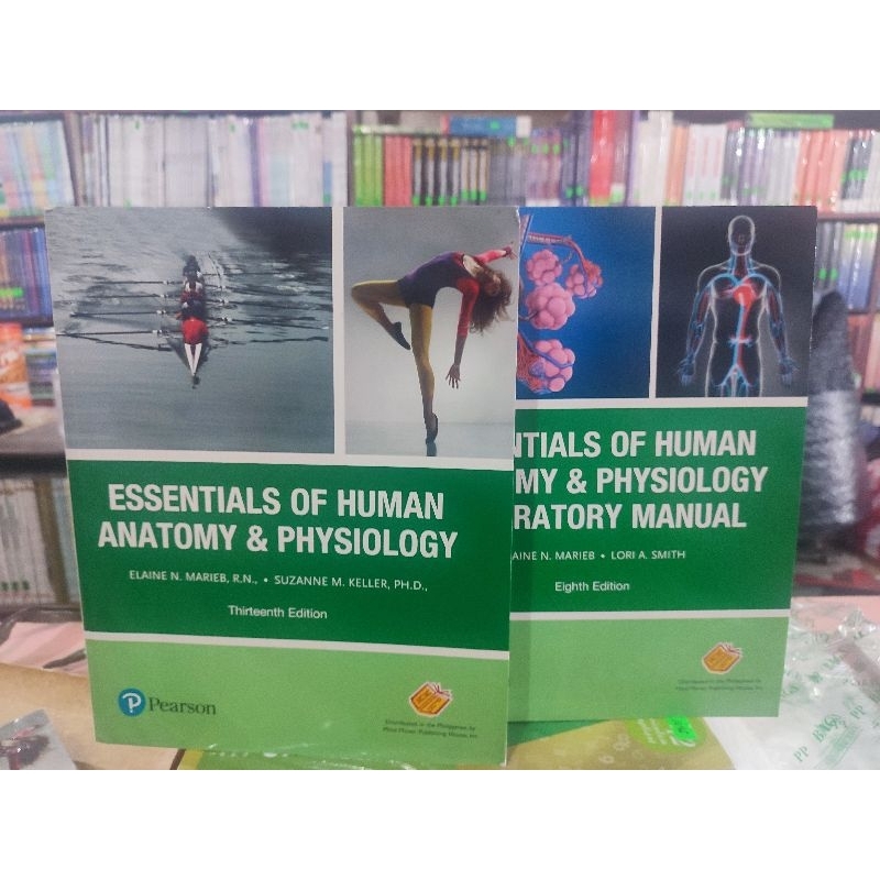Essentials of Human Anatomy and Physiology 13th Edition Textbook & Laboratory Manual by Marieb ...