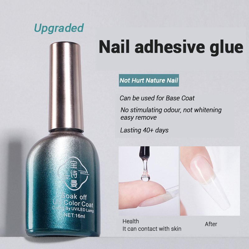 Soft Long Lasting Fake Nail Glue UV Gel Adhesive Glue Nail Tips ...