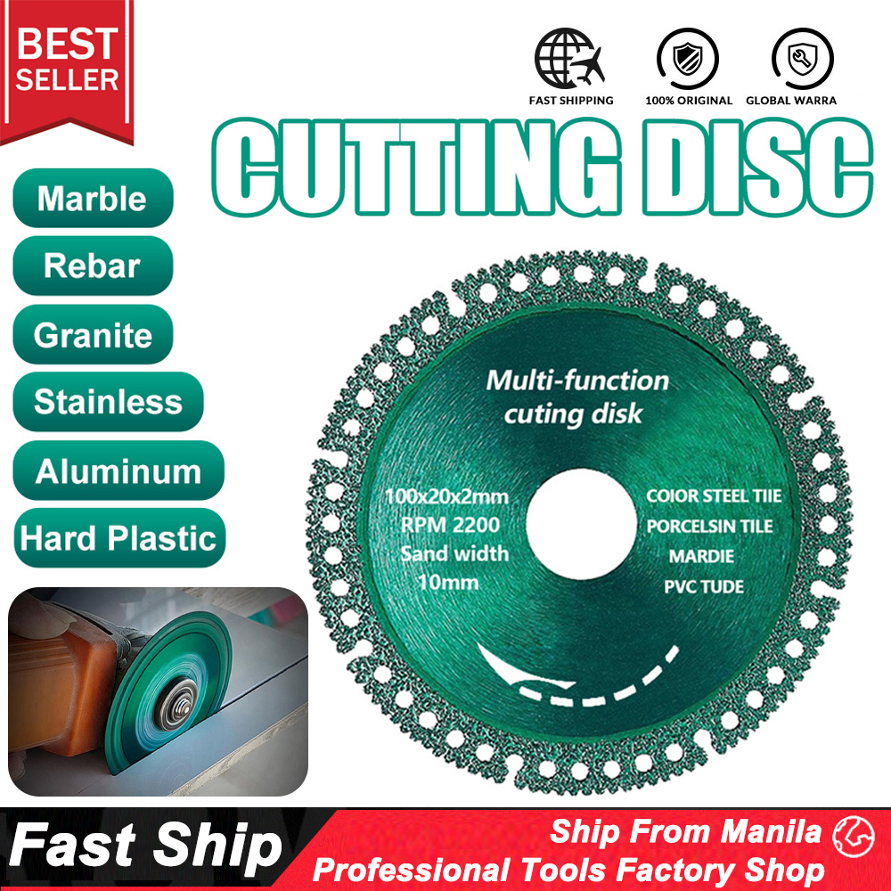 6 in 1 Diamond Cutting Disc Multi-function Tile Rock Slab Marble Color ...