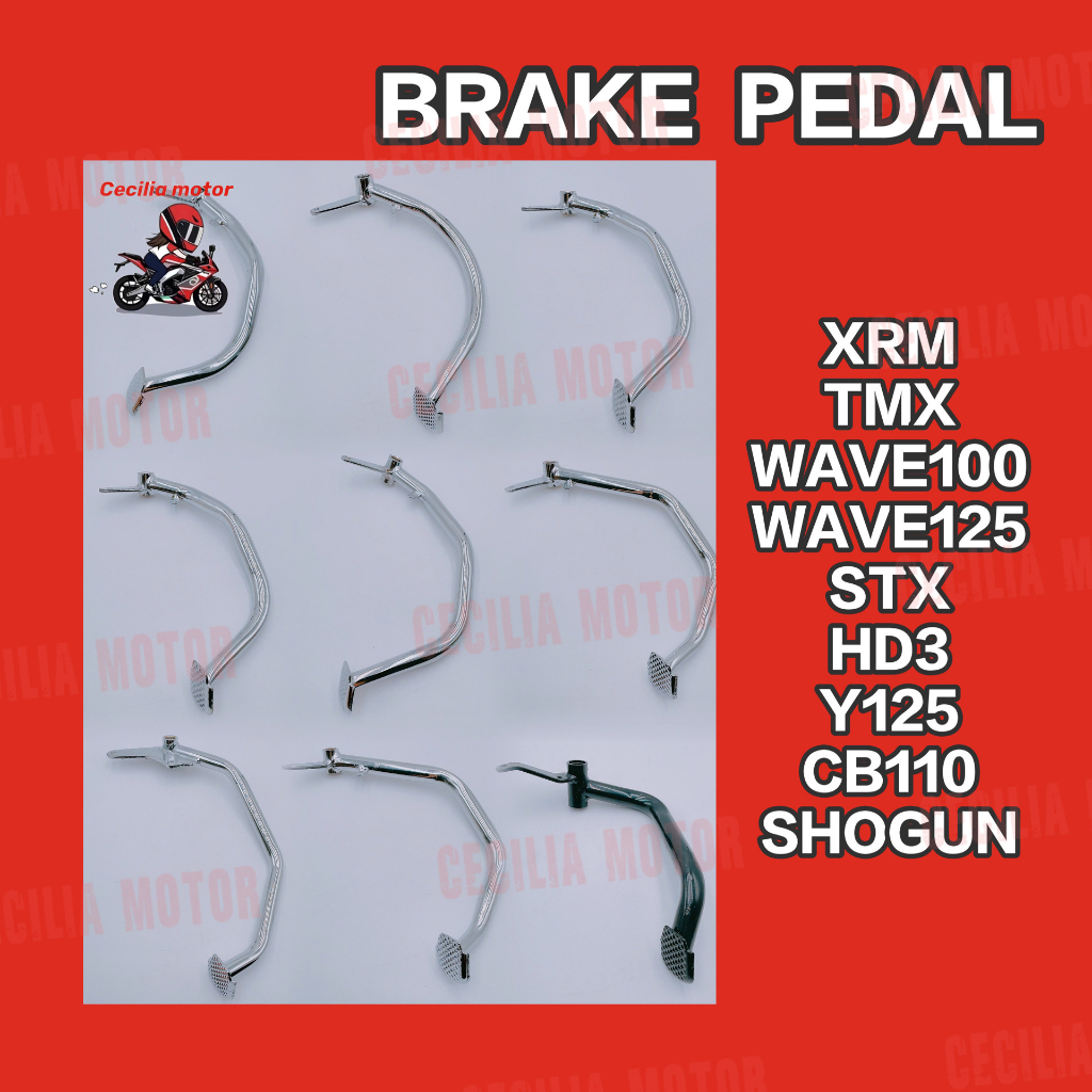 MOTORCYCLE PARTS BRAKE PEDAL FOR TMX XRM WAVE125/110 STX HD3 Y125 CB110 ...