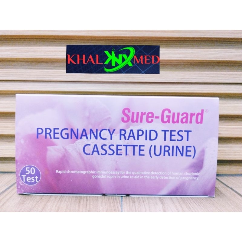 SURE-GUARD PREGNANCY RAPID TEST CASSETTE (URINE) | Shopee Philippines