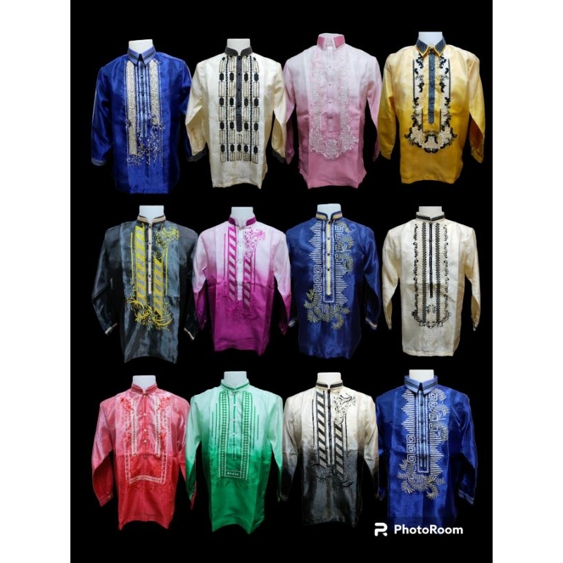 Barong for men barong tagalog colored barong with linning modern barong ...