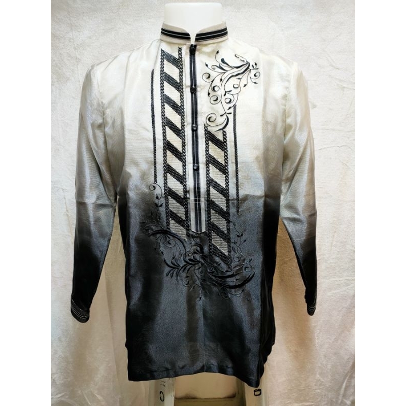 MODERN BARONG TAGALOG FOR MEN COLORED BARONG WITH LINNING | Shopee ...