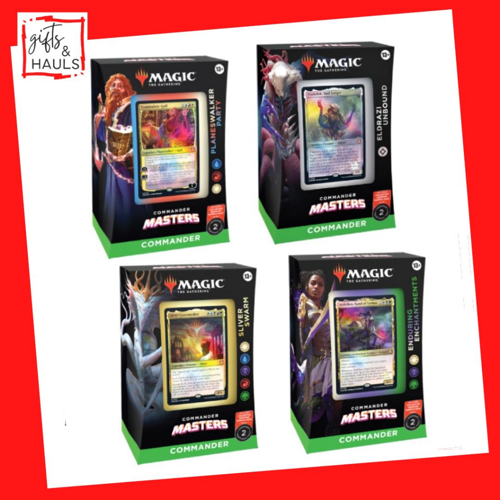 MTG Commander Masters Deck: Eldrazi Unbound, Sliver Swarm, Enduring ...