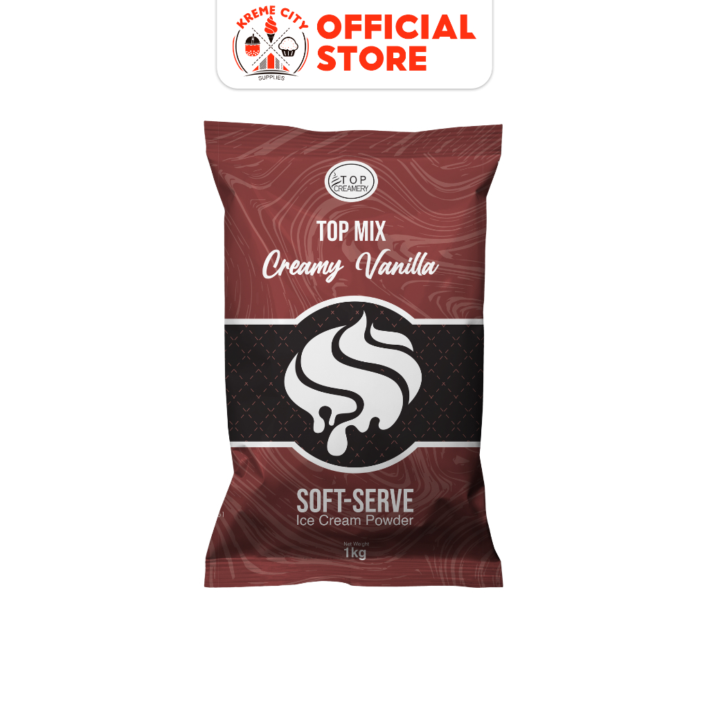 TOP Creamery Topmix Creamy Vanilla Soft Serve Ice Cream Powder Premix ...