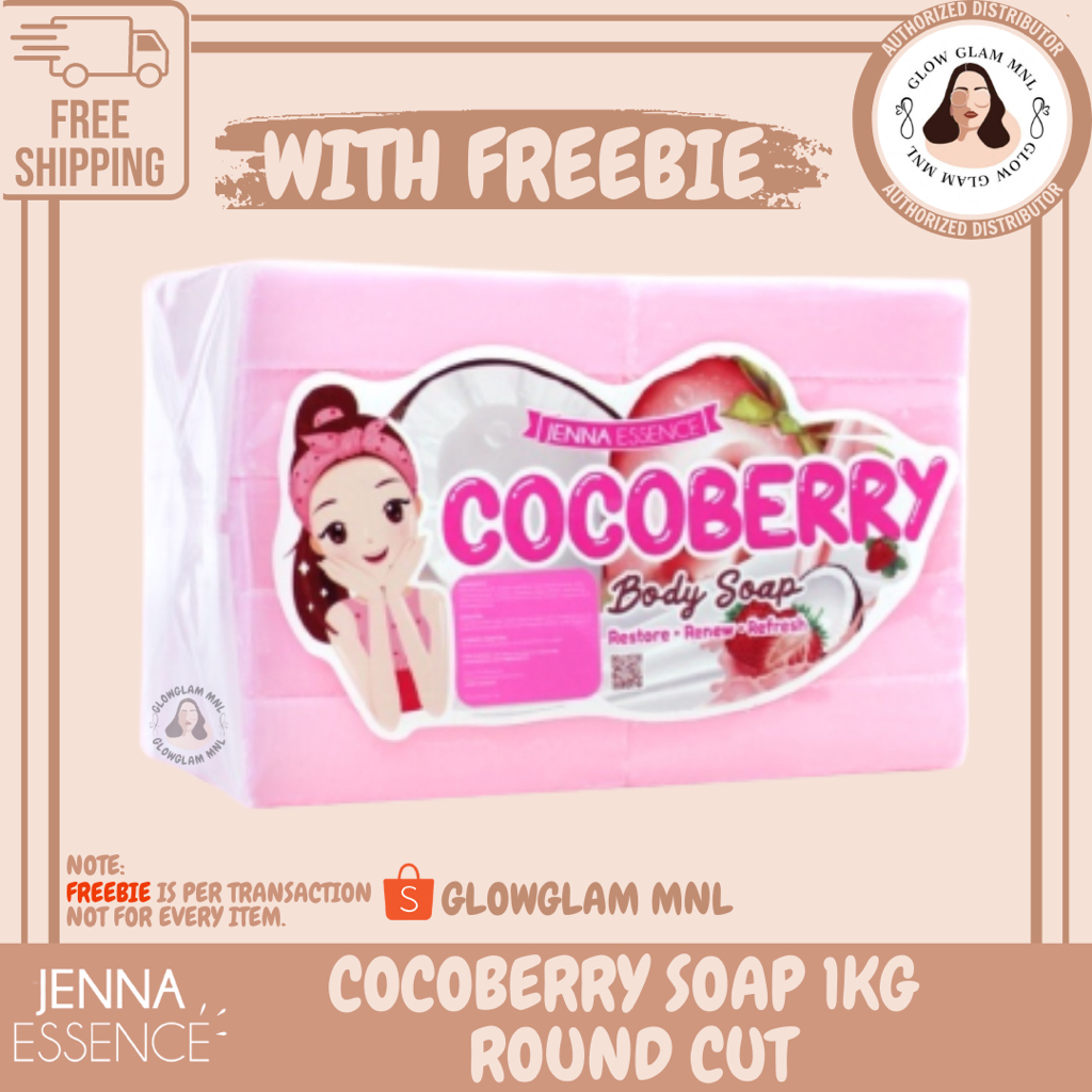 Cocoberry Body Soap 1pack Box Cut by Jenna Essence (WITH FREEBIE ...