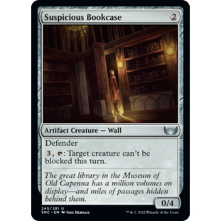 MTG Suspicious Bookcase(Magic The Gathering)(New Capenna) | Shopee ...