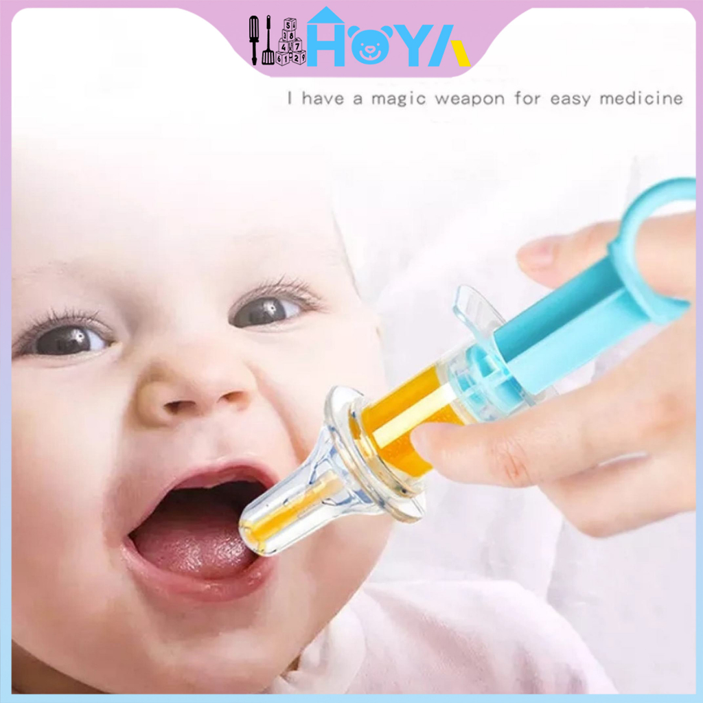 Kids Pacifier Needle Feeder Feeding Squeeze Medicine Dropper Dispenser ...