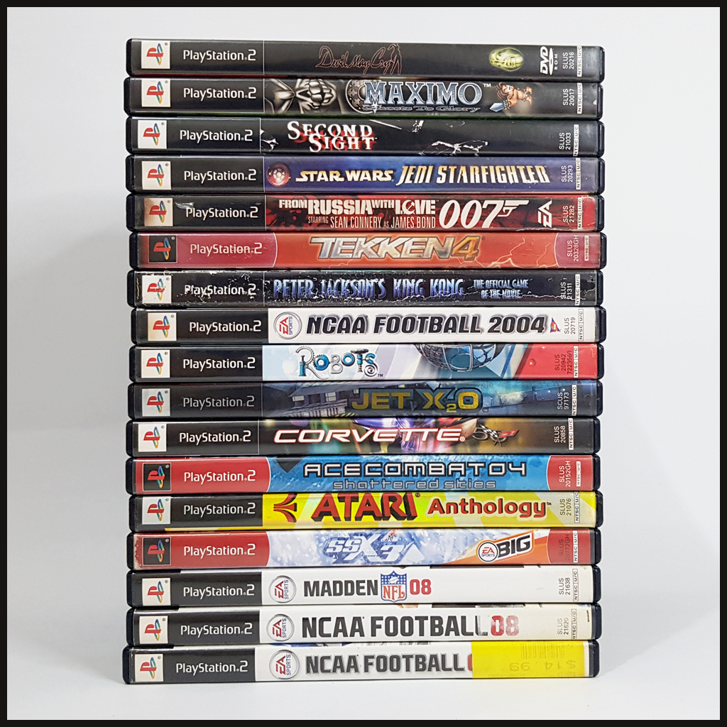 PS2 Games - PlayStation 2 Original Games (NTSC U/C) | Shopee Philippines