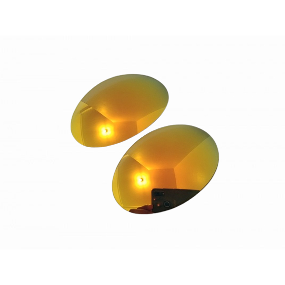 E Wire Replacement Lenses 24K Gold Polarized Lens by Krisman Optics ...
